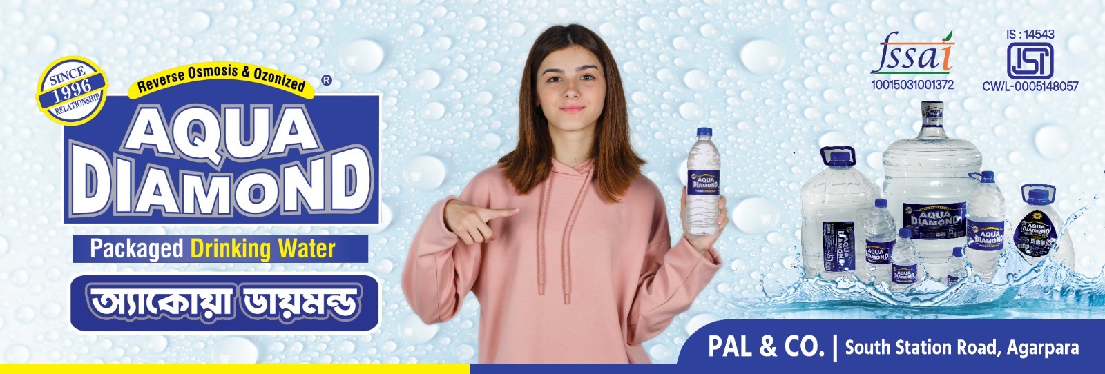 Aqua Diamond: Packaged Drinking Water | 6-Step Purification